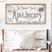 Vintage Apothecary Sign, Custom Kitchen Decor, Custom Pantry Sign ...