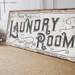 Custom Laundry Sign French Country Laundry Room Decor Rustic Farm Home ...