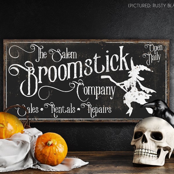 Broom Company Sign - Etsy