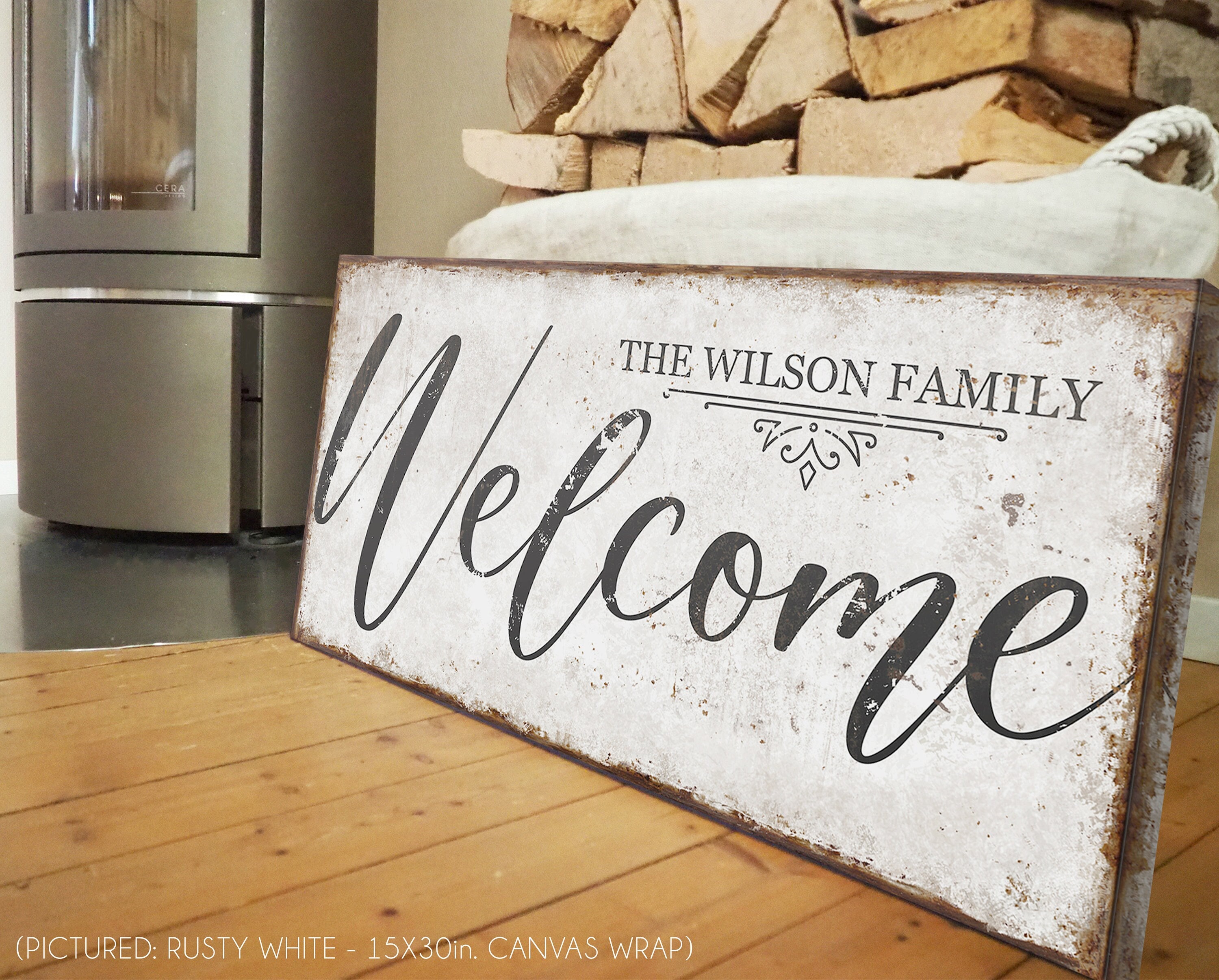 Custom Welcome Sign for Entryway Entry Way Home Decor - Etsy
