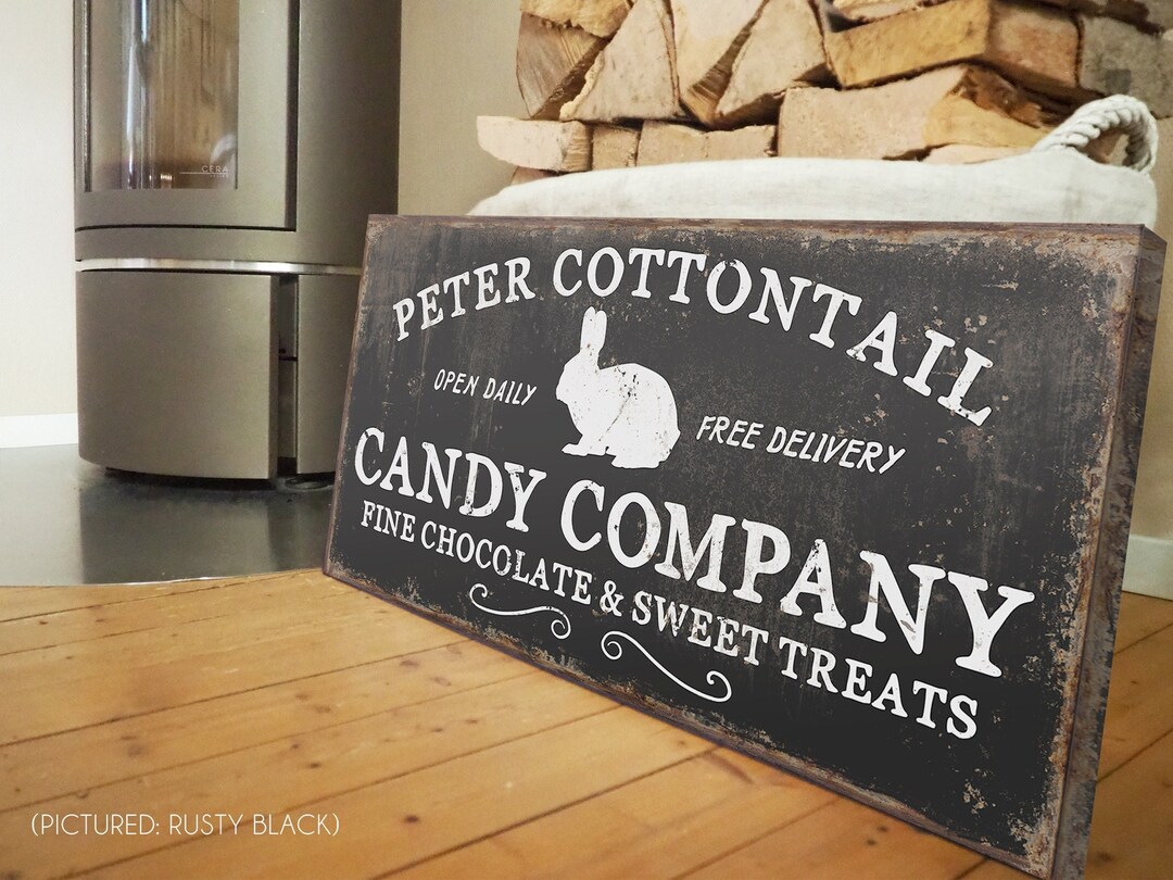 Primitive Easter Decor Easter Sign for Wreath Easter Front Door Sign ...