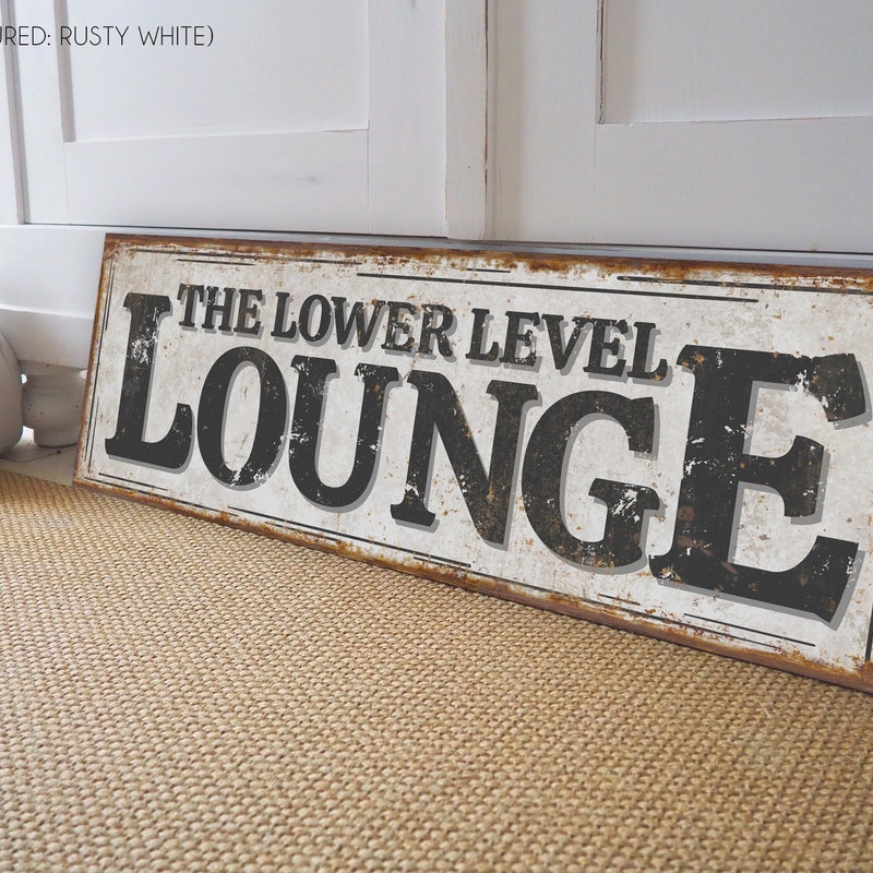Lower Level Lounge Sign - Etsy