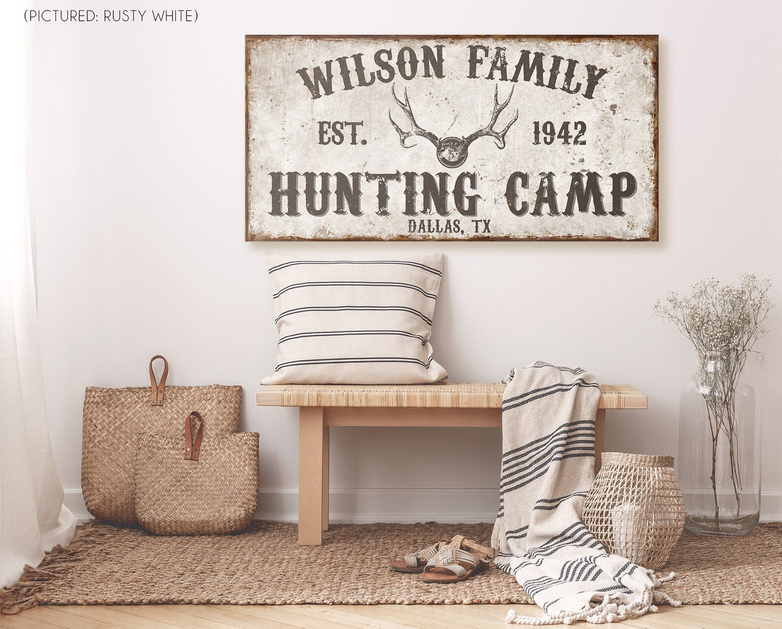 Personalized Hunting Camp Sign Custom Hunting Gifts for Men Dad Husband ...