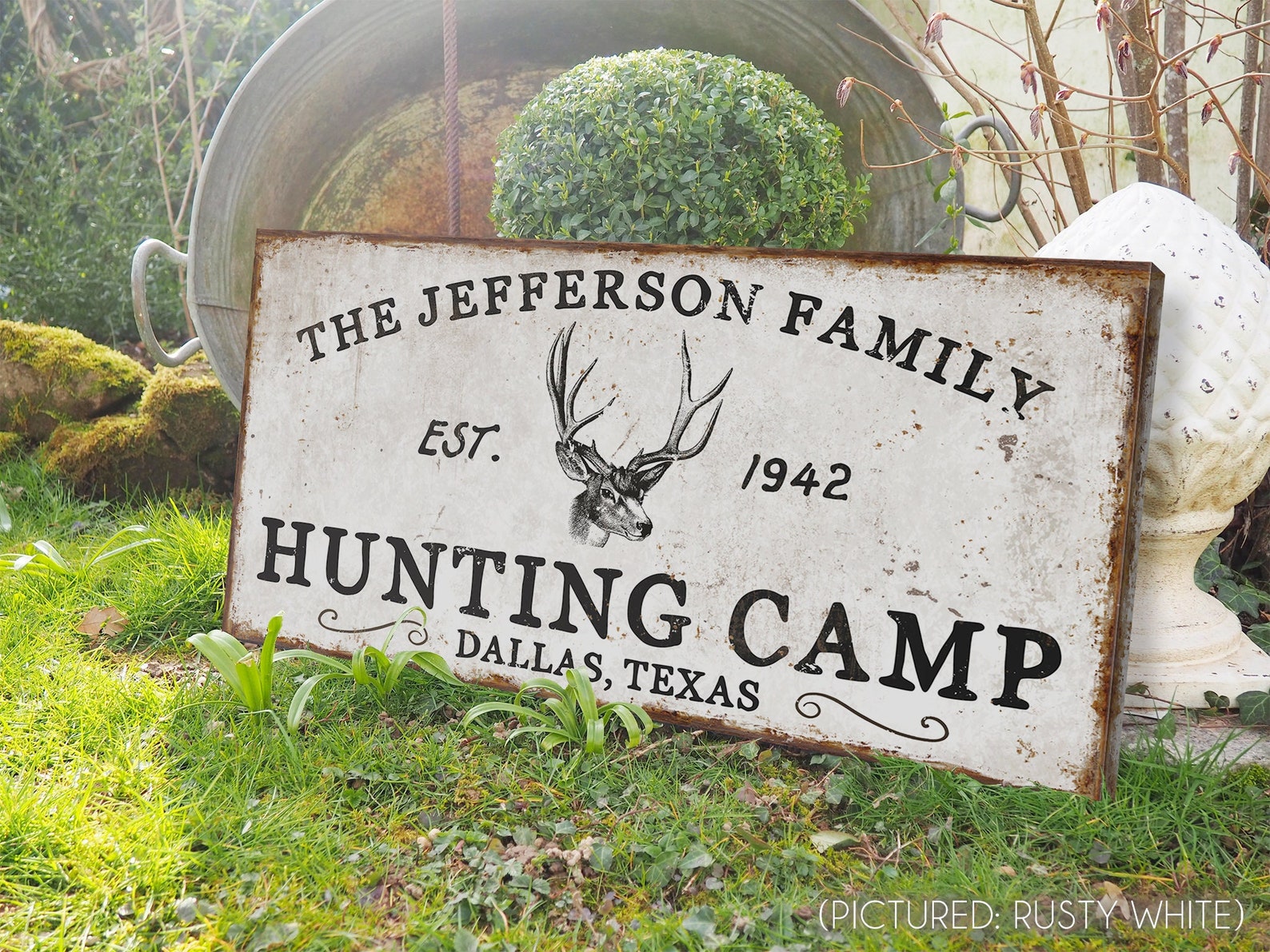Custom Hunting Camp Sign Personalized Hunting Gifts for Dad - Etsy