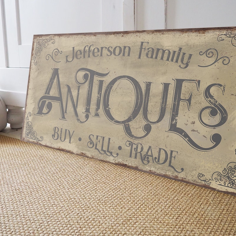 Antique Sign - Etsy