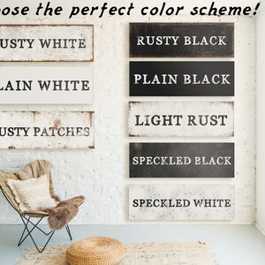 Custom Sign Build Your Own Personalized Signs Family Name Farmhouse ...