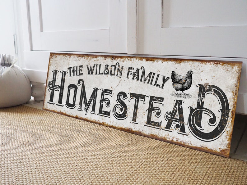 Custom Modern Farmhouse Sign for Living Room Rustic - Etsy
