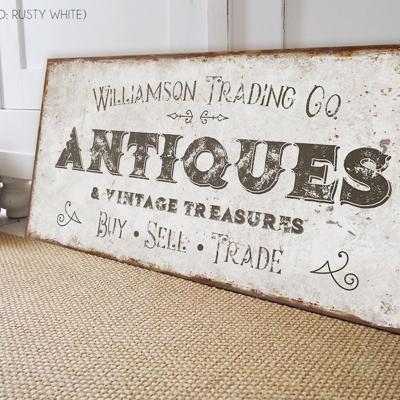 Antique Wooden Sign - Etsy