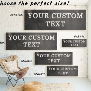 Custom Sign Build Your Own Personalized Signs Family Name Farmhouse ...