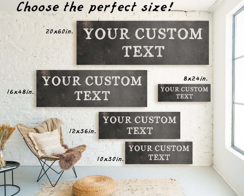 Custom Sign Build Your Own Personalized Signs Family Name - Etsy