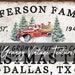 Personalized Country Farmhouse Christmas Sign Custom Christmas - Etsy
