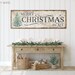 Rustic Merry Christmas Sign Farmhouse Christmas Cottagecore Decor ...