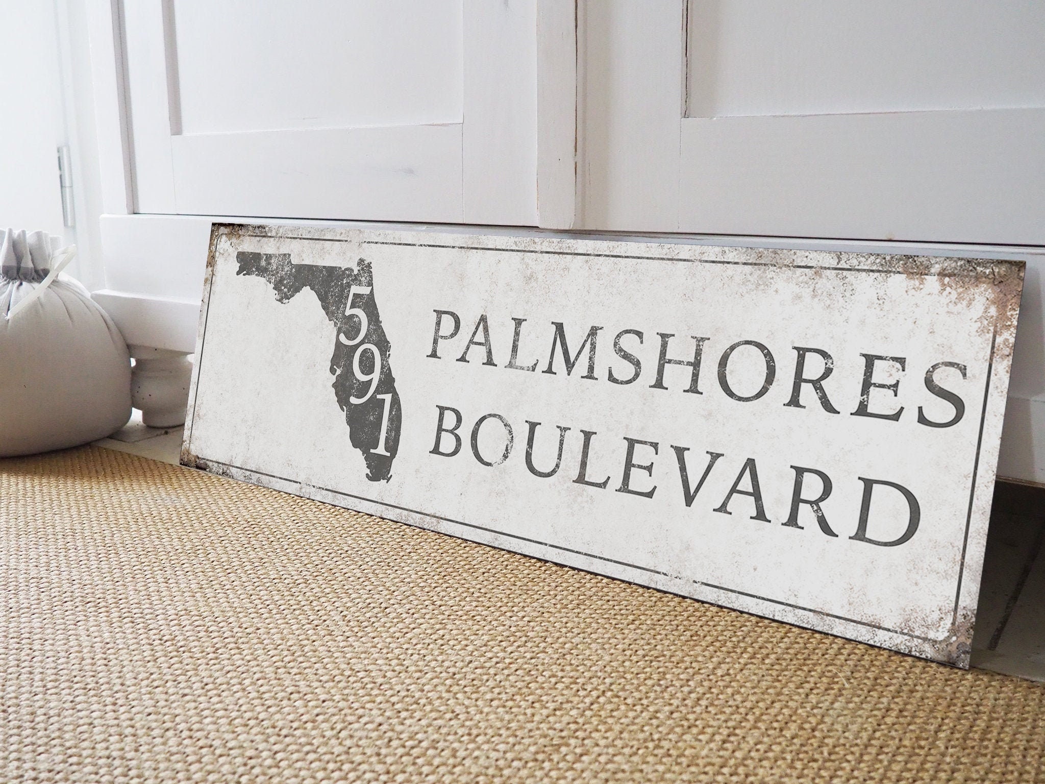 Large Family Address Sign Front Gate Decor Entryway Decor on - Etsy
