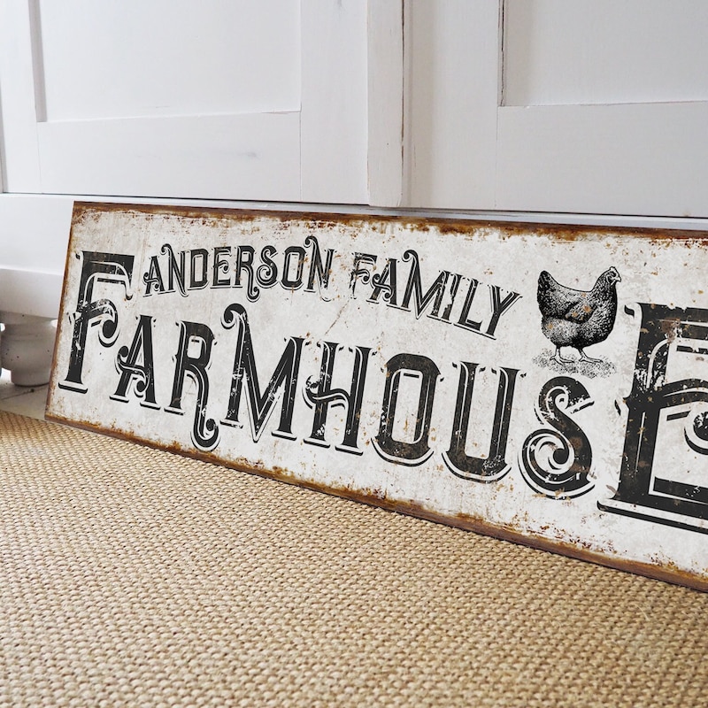Farm Kitchen Sign - Etsy