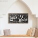 Custom Laundry Sign French Country Laundry Room Decor Rustic - Etsy