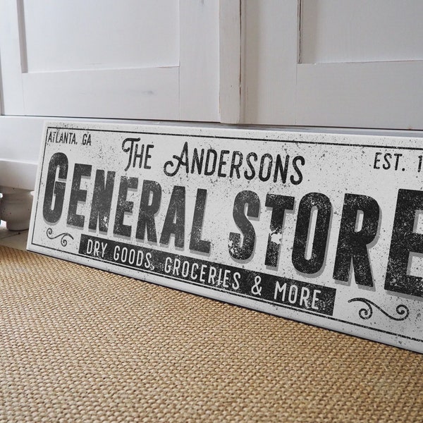 General Store Sign - Etsy