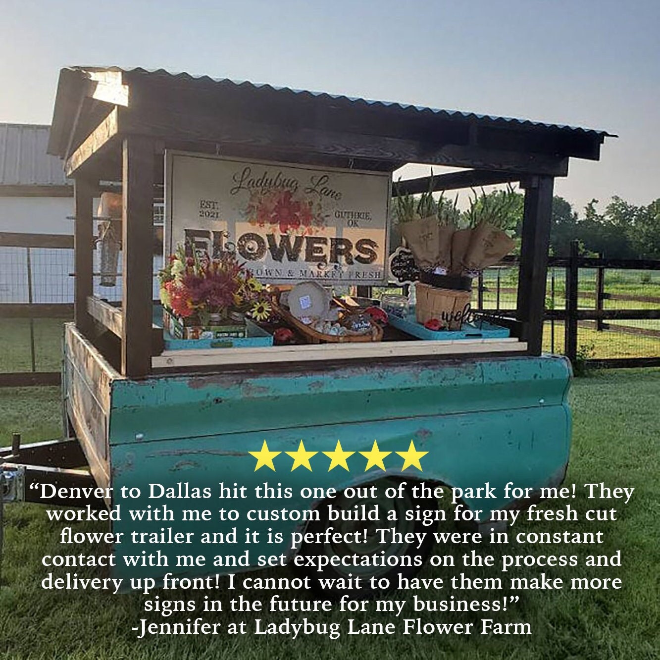 Custom Fresh Flower Market Sign Personalize Flower Farm Signs - Etsy