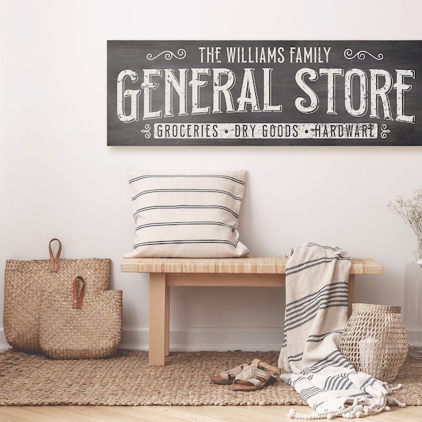 General Store Sign - Etsy