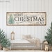Rustic Merry Christmas Sign Farmhouse Christmas Cottagecore Decor ...