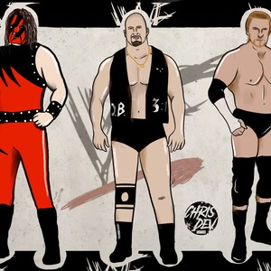 Traditional Tattoo Flash WWE A4 Print - Etsy