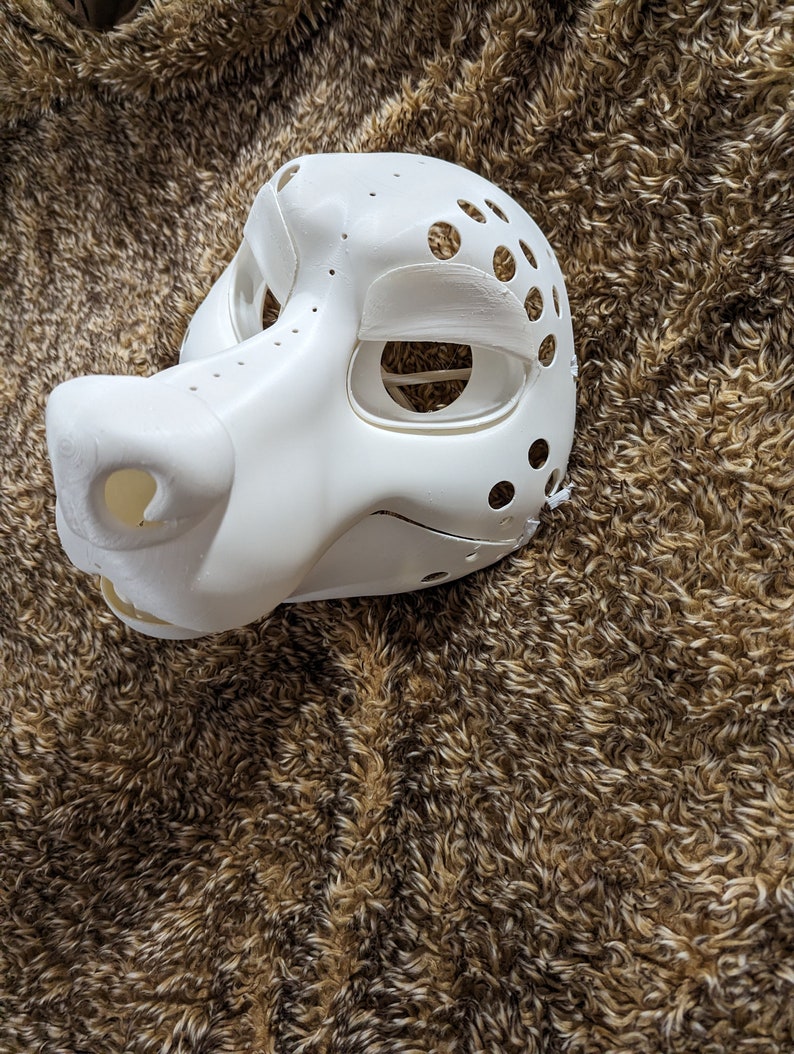 Canine Wolf 3D Printed Fursuit Head Base - Etsy