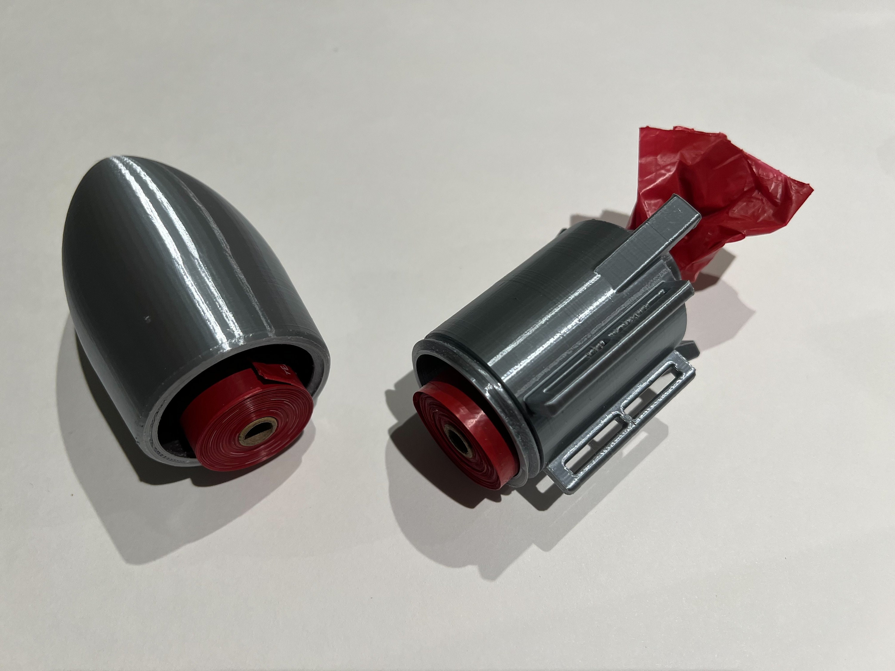 Large Rocket Poop Bag Dispenser With Earth Rated Bags - Etsy