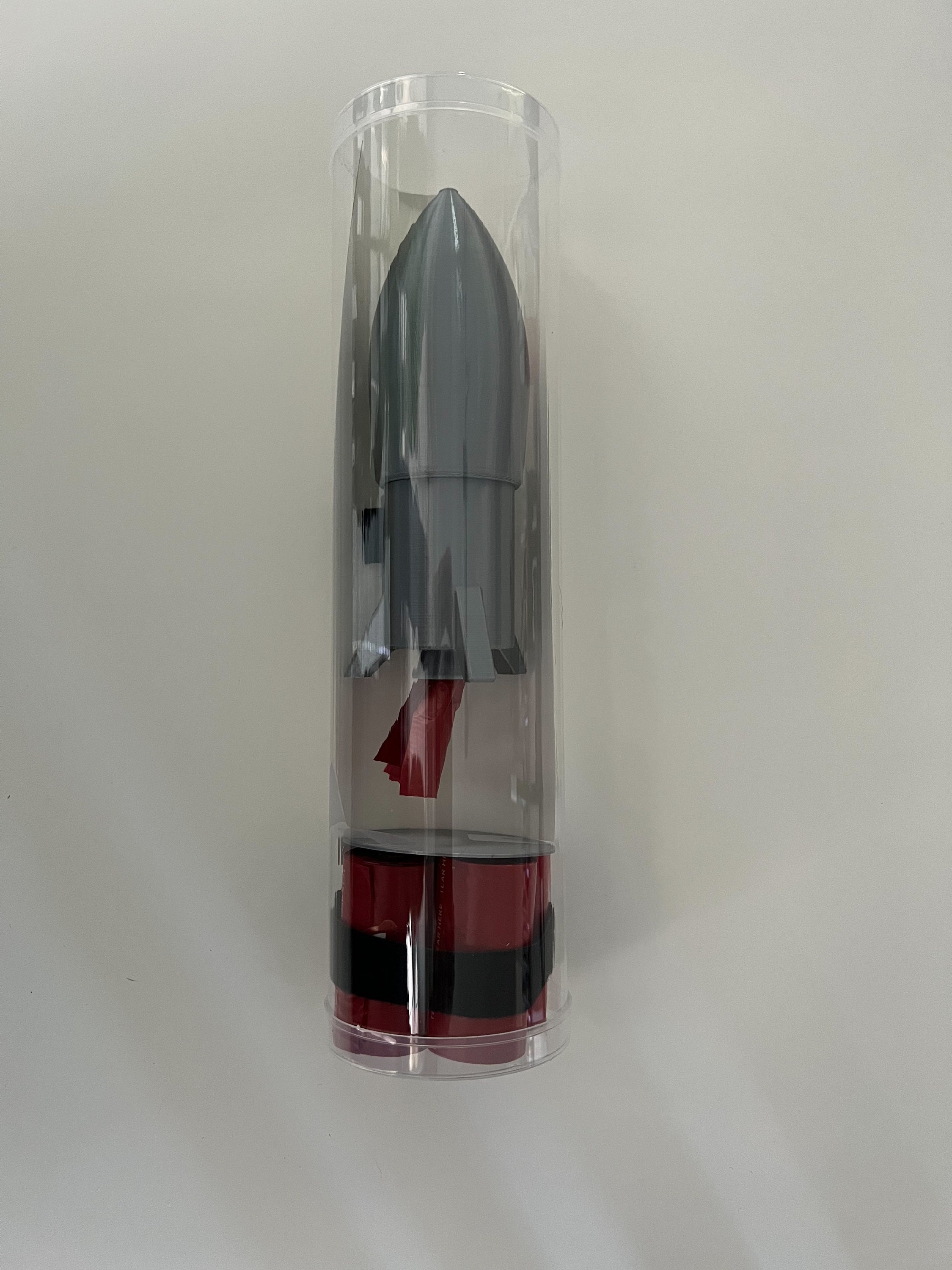 Large Rocket Poop Bag Dispenser With Earth Rated Bags - Etsy