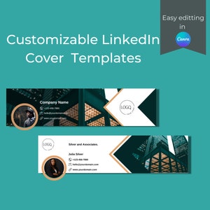 Linkedin Banner, Linkedin Profile Templates, Editable Linkedin Banner ...