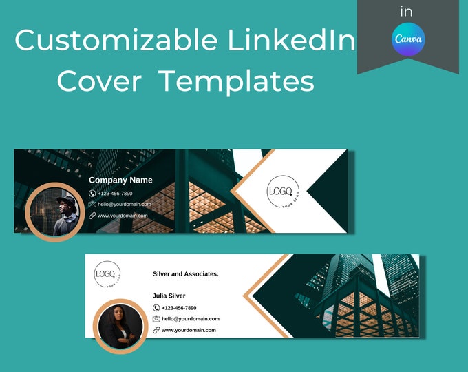Linkedin Banner, Linkedin Profile Templates, Editable Linkedin Banner ...