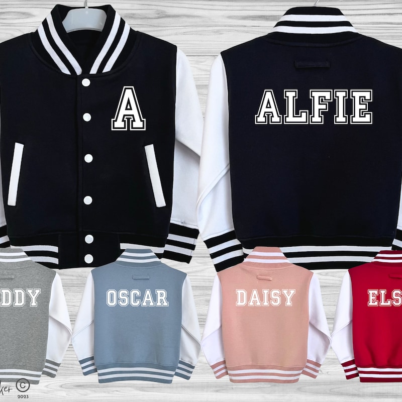 Varsity Jacket - Etsy