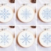 Snowflakes Cross Stitch Patterns, Christmas Cross Stitch Patterns ...