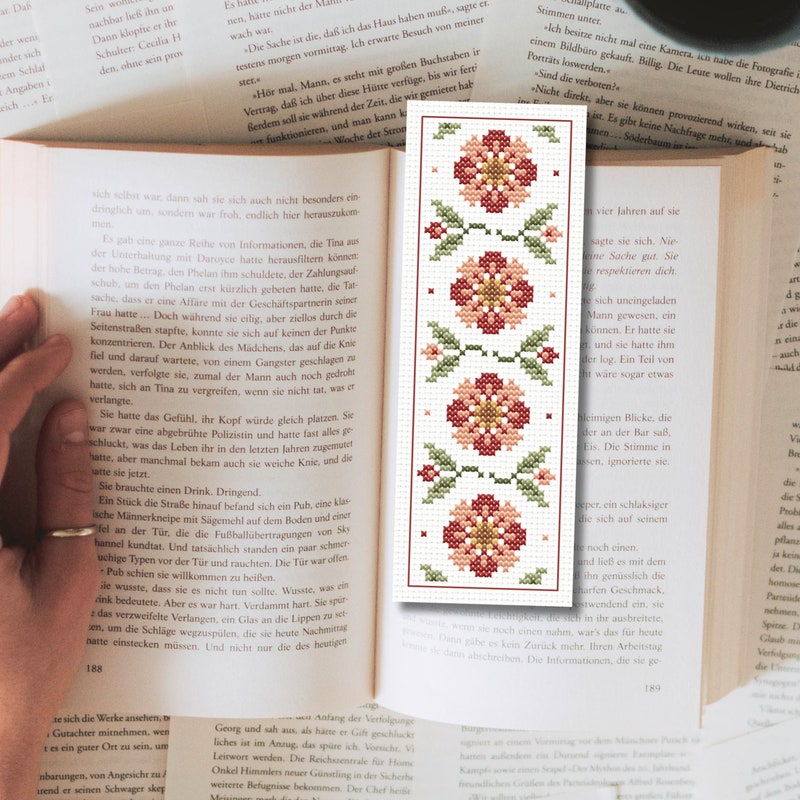 Bookmark Cross Stitch Pattern - Etsy