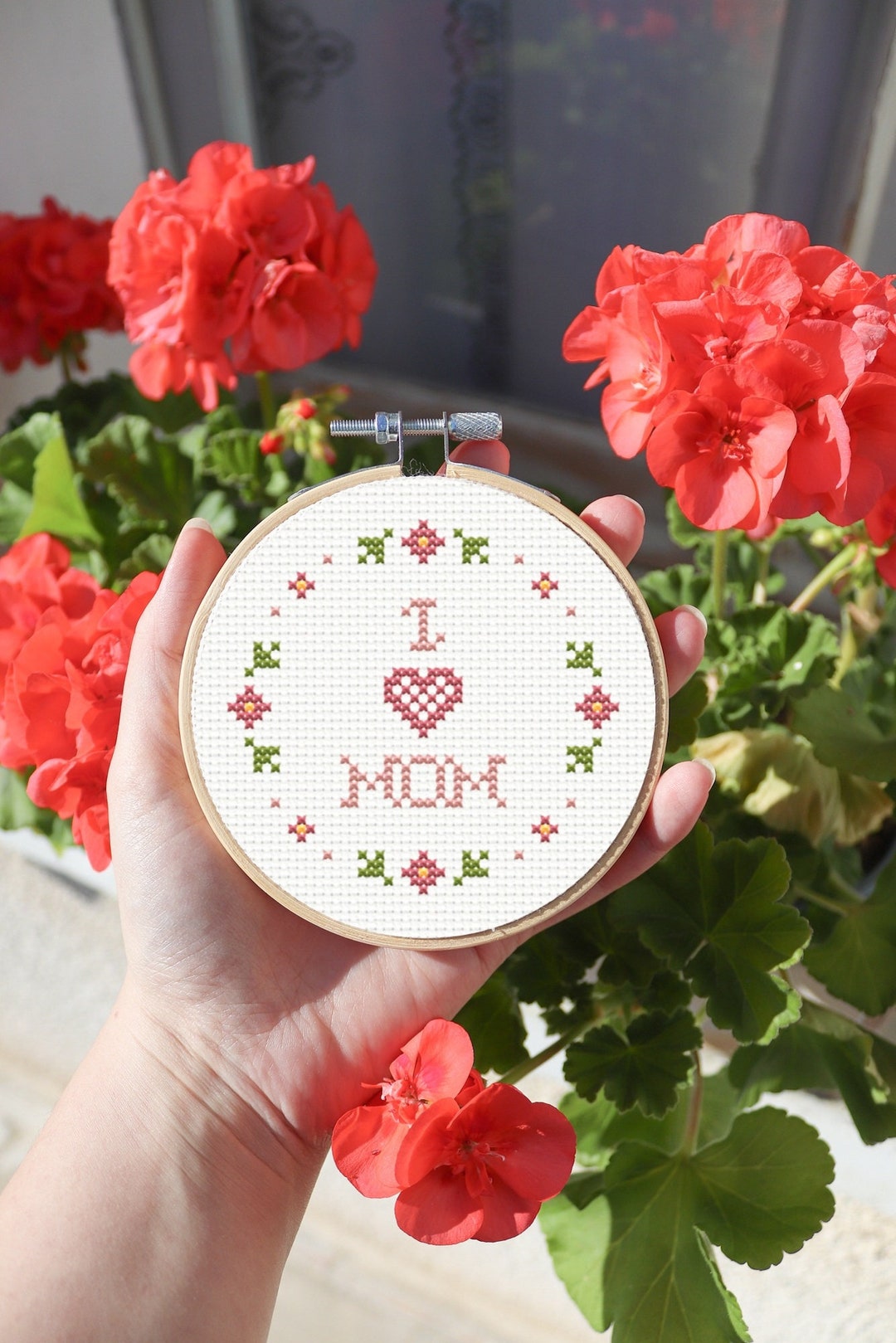Mother's Day Cross Stitch Pattern, Diy Gift for Mom, Cute Quote Cross ...