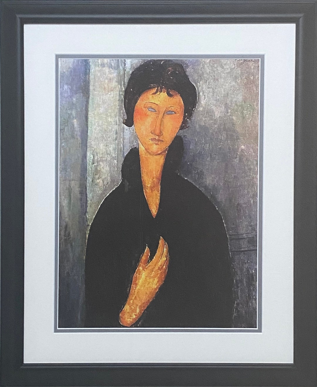 Amedeo Modigliani Woman With Blue Eyes - Etsy