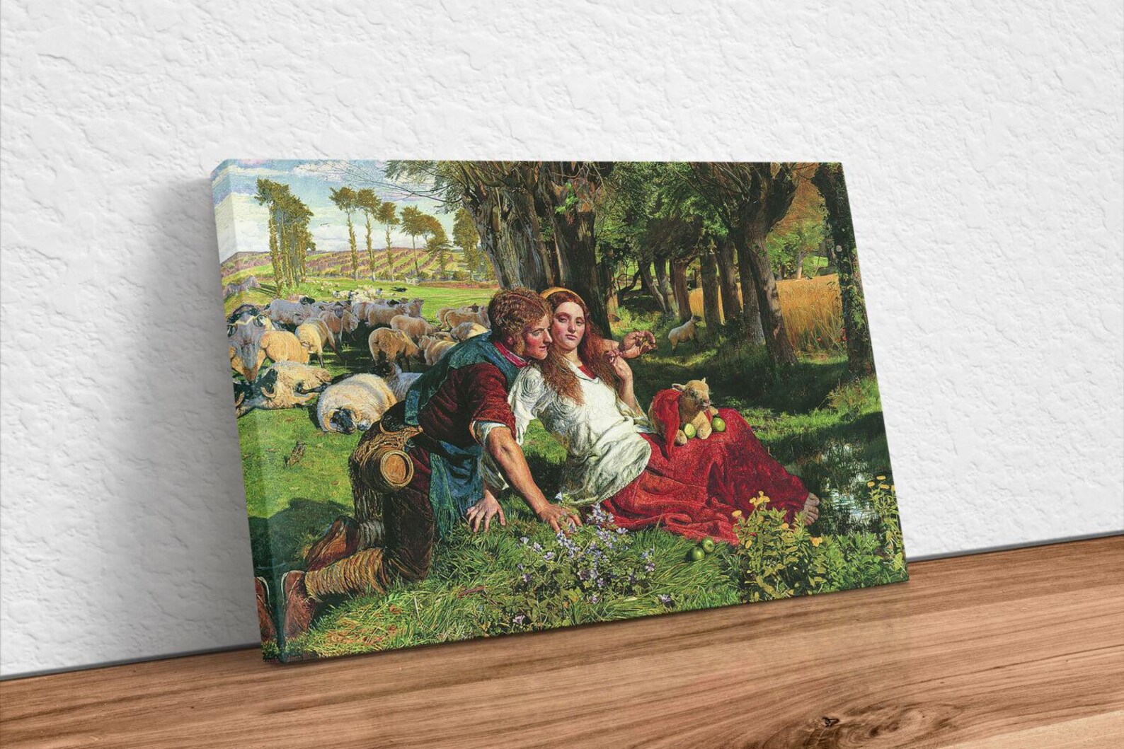 Hunt, William Holman - the Hireling - Etsy