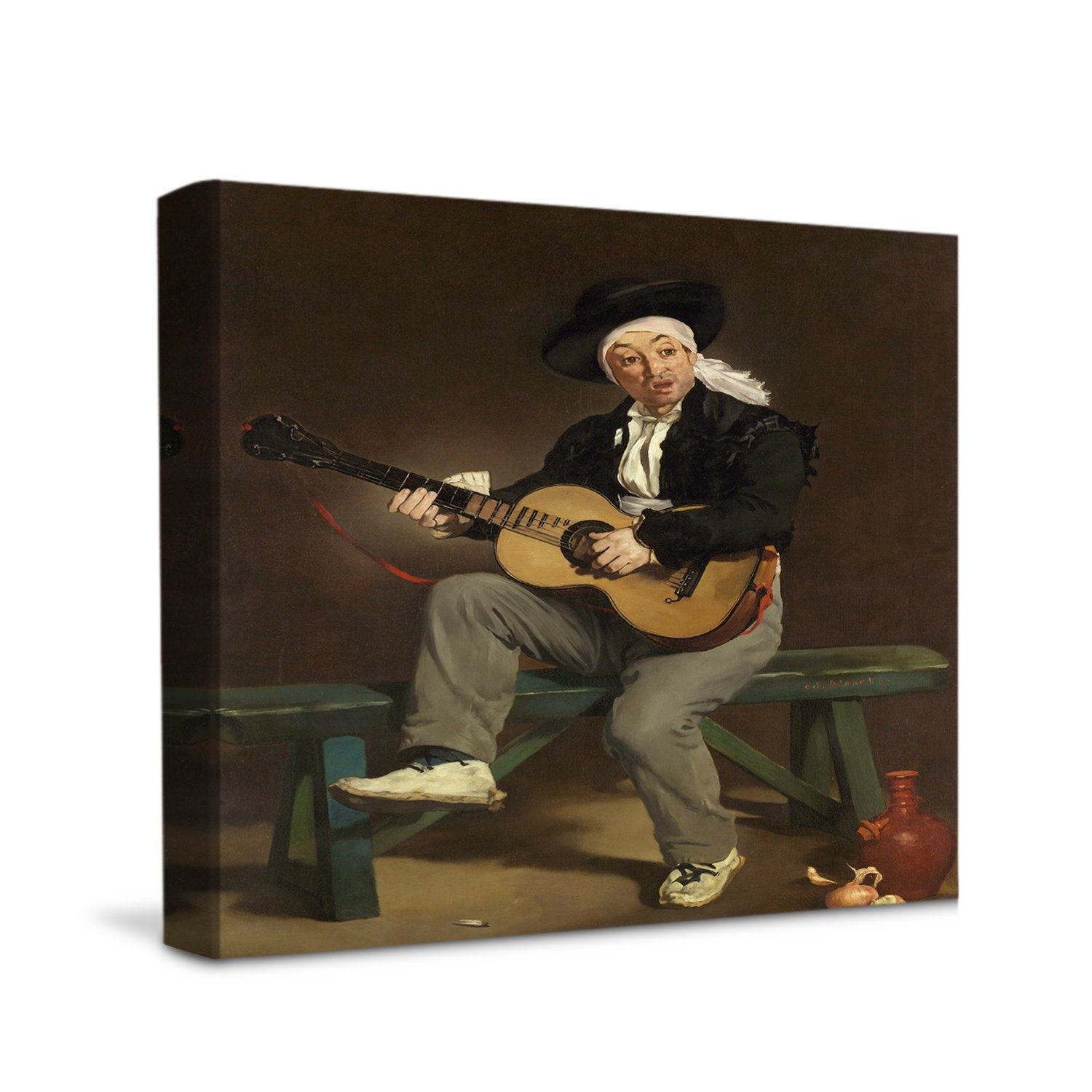 Manet, Edouard the Spanish Singer - Etsy