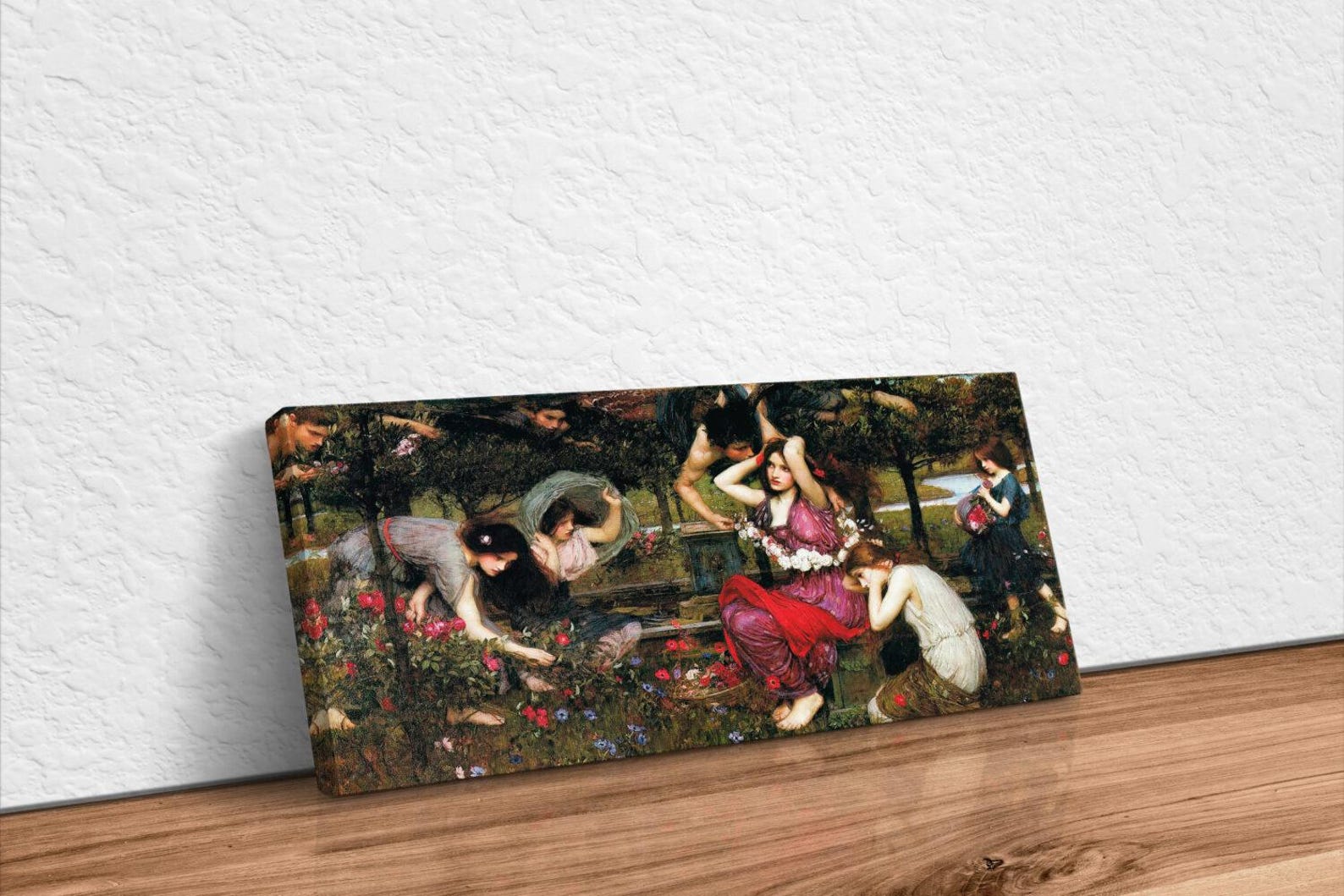 Waterhouse, John William - John William Waterhouse - Flora and the ...