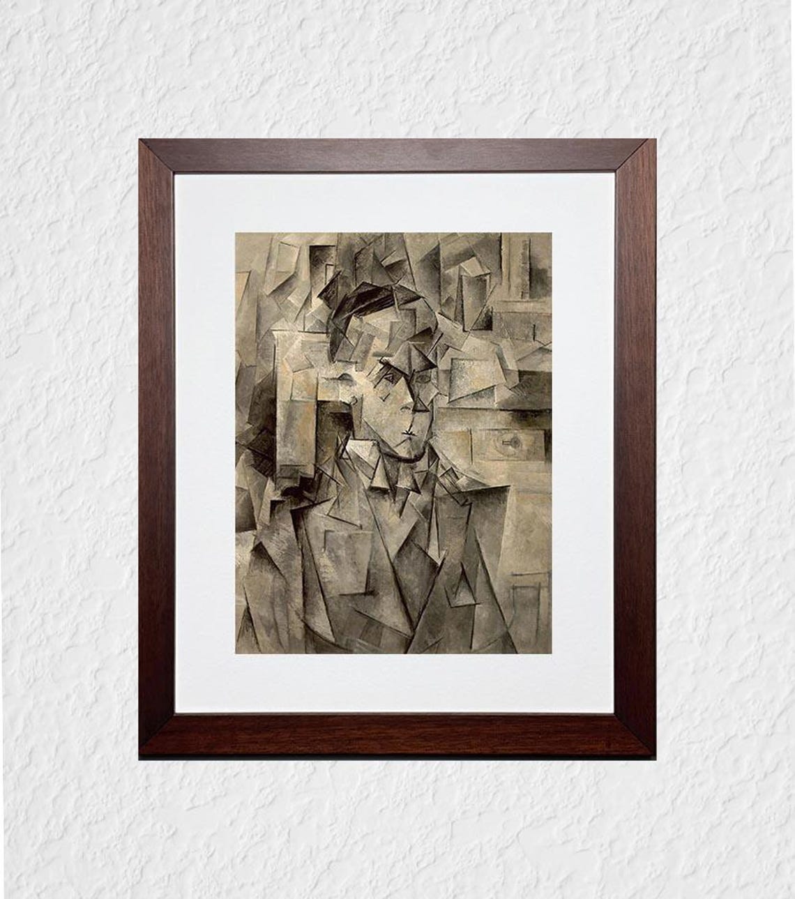 Picasso, Pablo - Pablo Picasso Pd Us 1910 Portrait of Wilhelm Uhde - Etsy