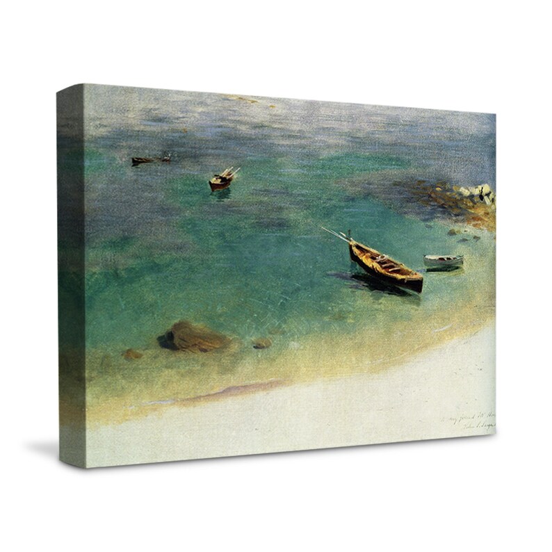 Sargent, John Singer A Boat in the Waters off Capri - Etsy