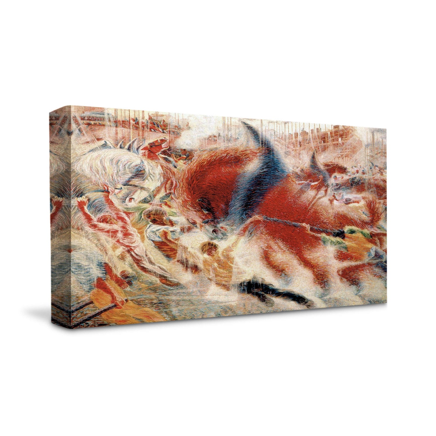 Boccioni, Umberto the City Rises - Etsy