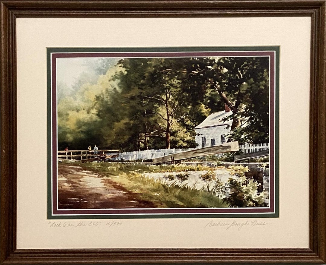 Barbara Gough Nuss - Signed and Numbered Limited Edition of "lock 6 on ...
