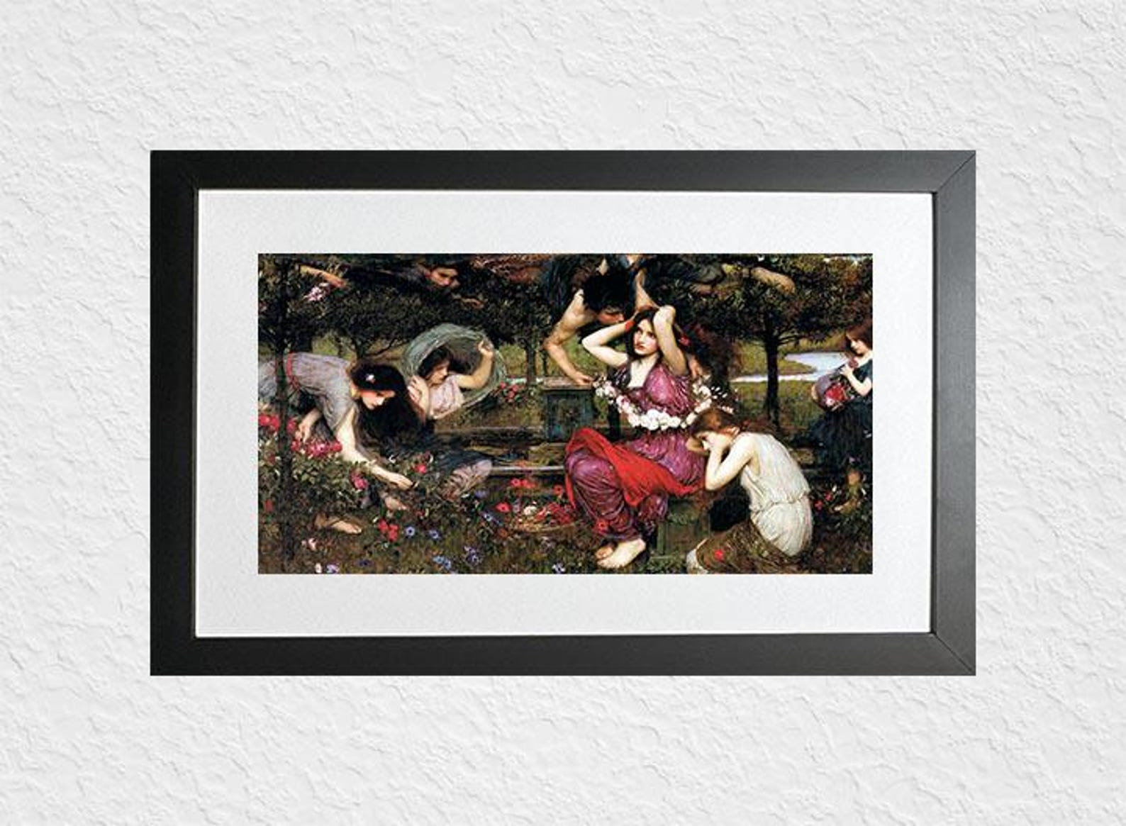 Waterhouse, John William - John William Waterhouse - Flora and the ...