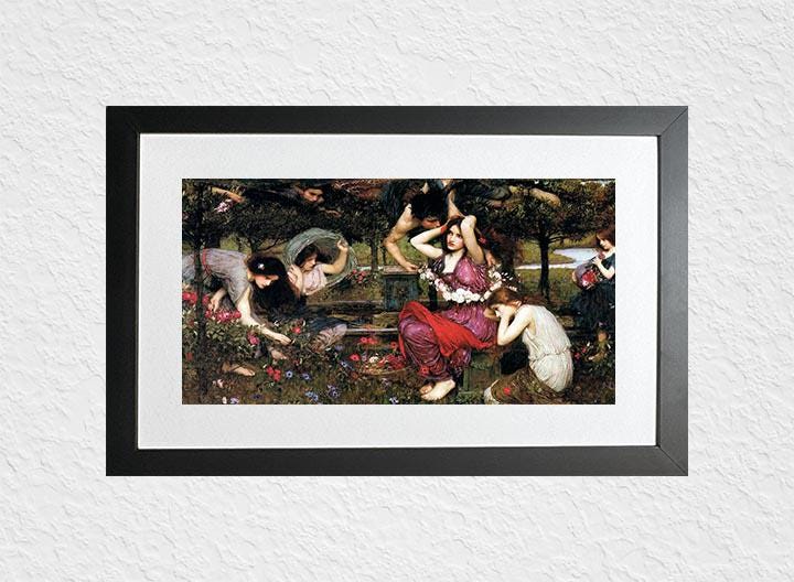Waterhouse, John William - John William Waterhouse - Flora and the ...