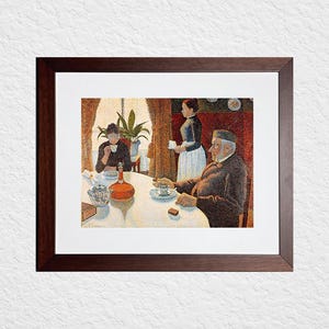 Signac, Paul - Breakfast (the Dining Room) - Etsy