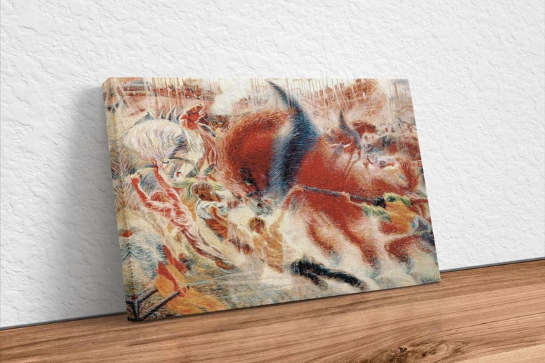 Boccioni, Umberto - the City Rises - Etsy