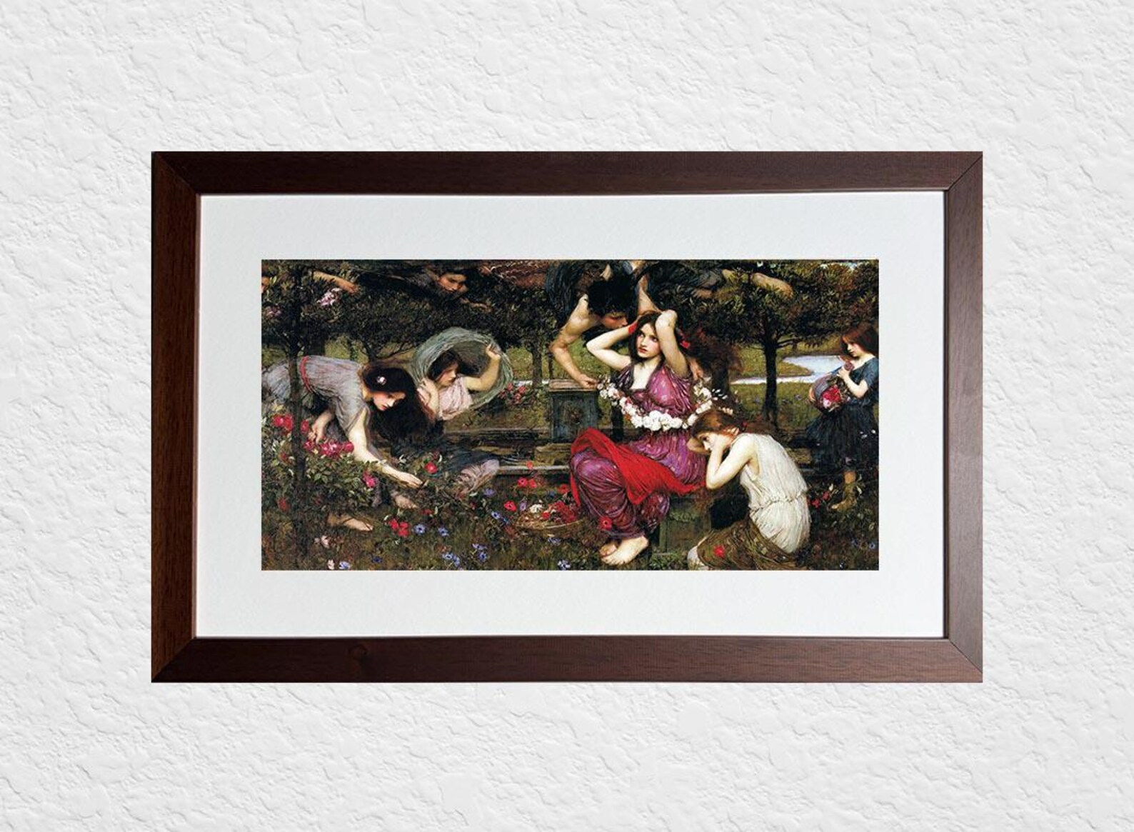 Waterhouse, John William - John William Waterhouse - Flora and the ...