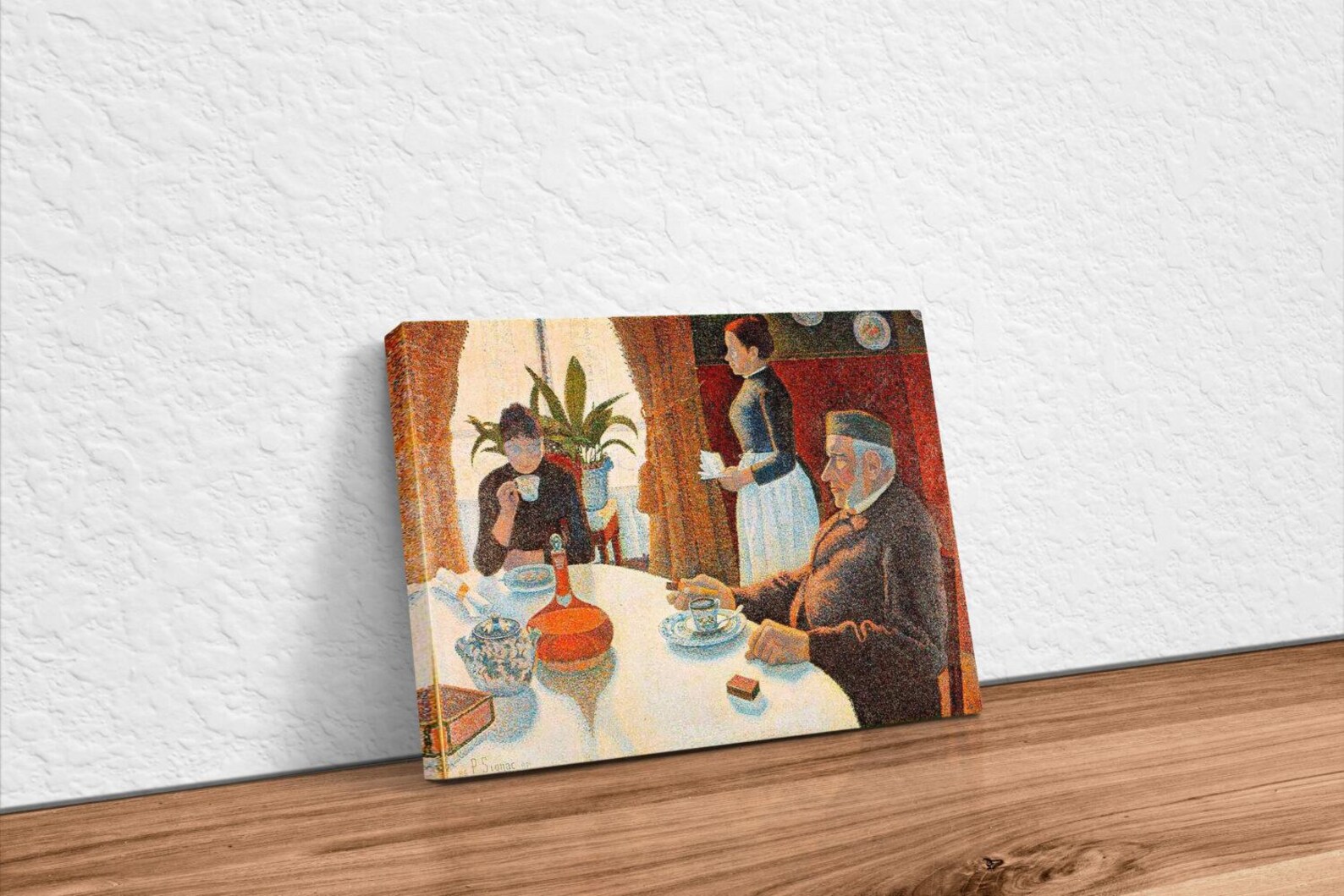 Signac, Paul - Breakfast (the Dining Room) - Etsy