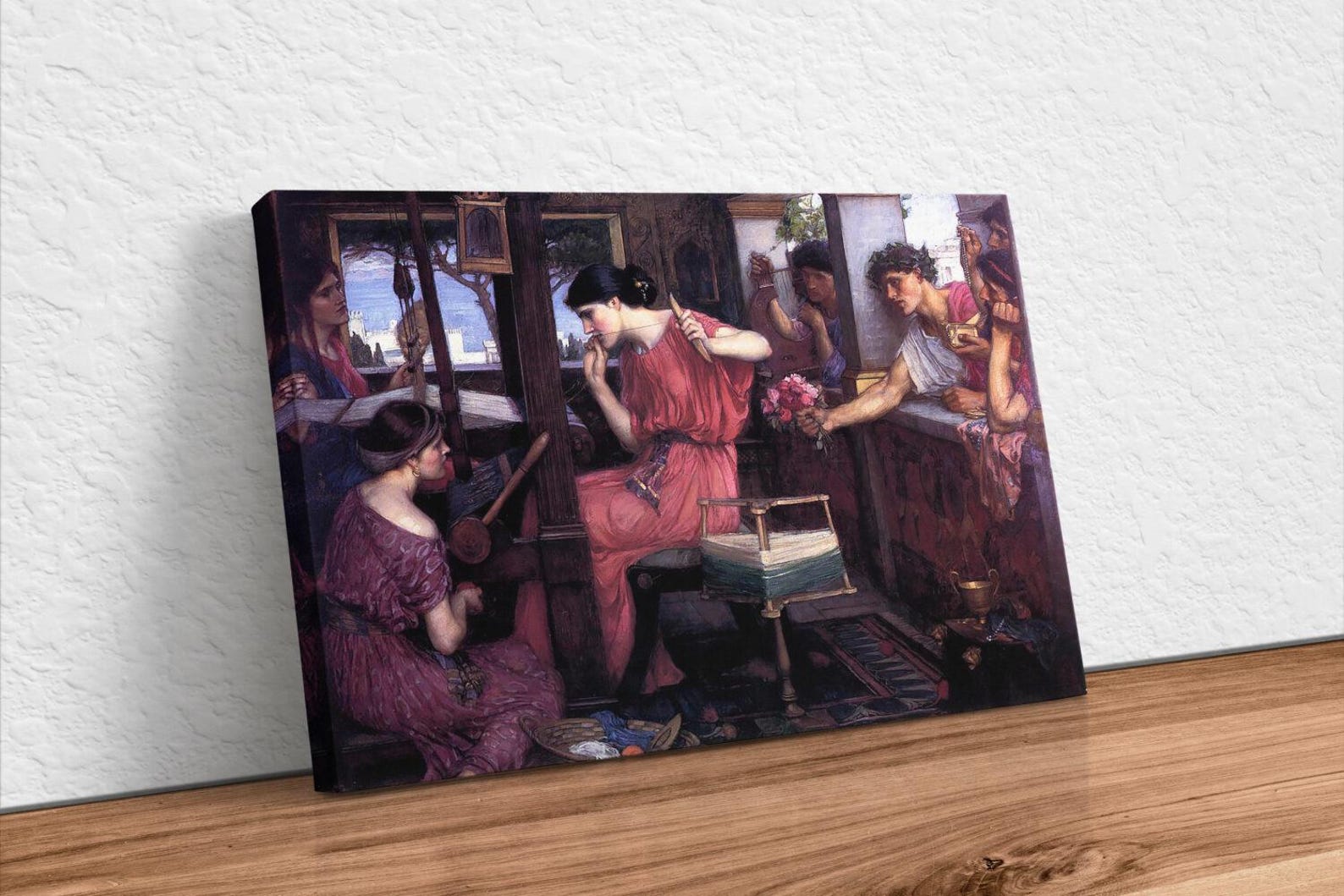 Waterhouse, John William - Suitors of Penelope - Etsy