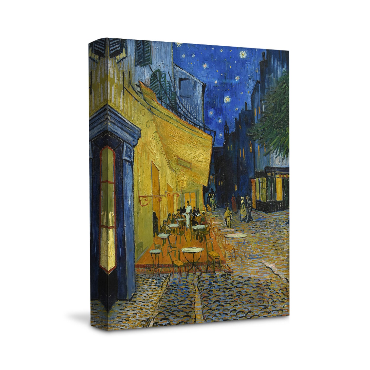 Van Gogh Vincent Cafe Terrace at Night caféterras Bij Nacht - Etsy