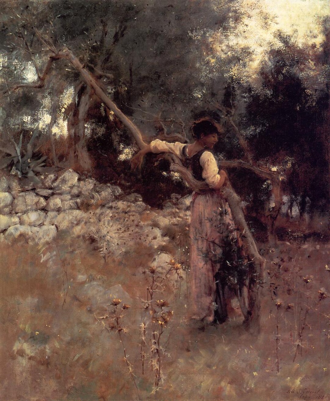 Sargent, John Singer - Capri Girl - Etsy